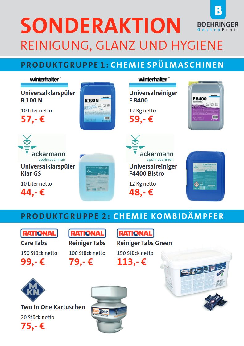 Unsere aktuellen Aktionen | BOEHRINGER Gastroprofi